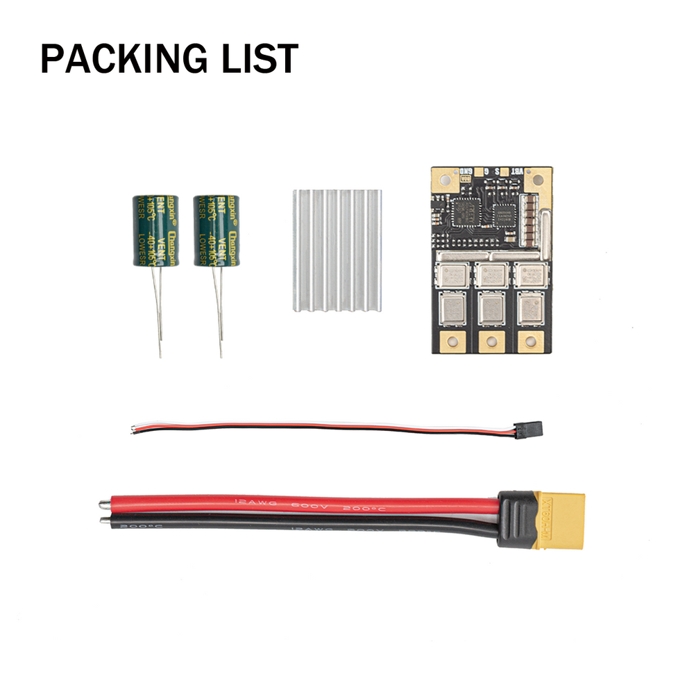 Vortex F80 3-8S ESC (AM32) – OddityRC