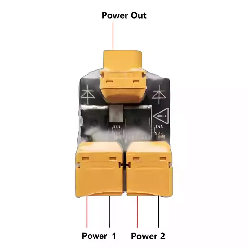 Dual-Battery Parallel Module 5V/12V/24V/36V/48V/60V – OddityRC