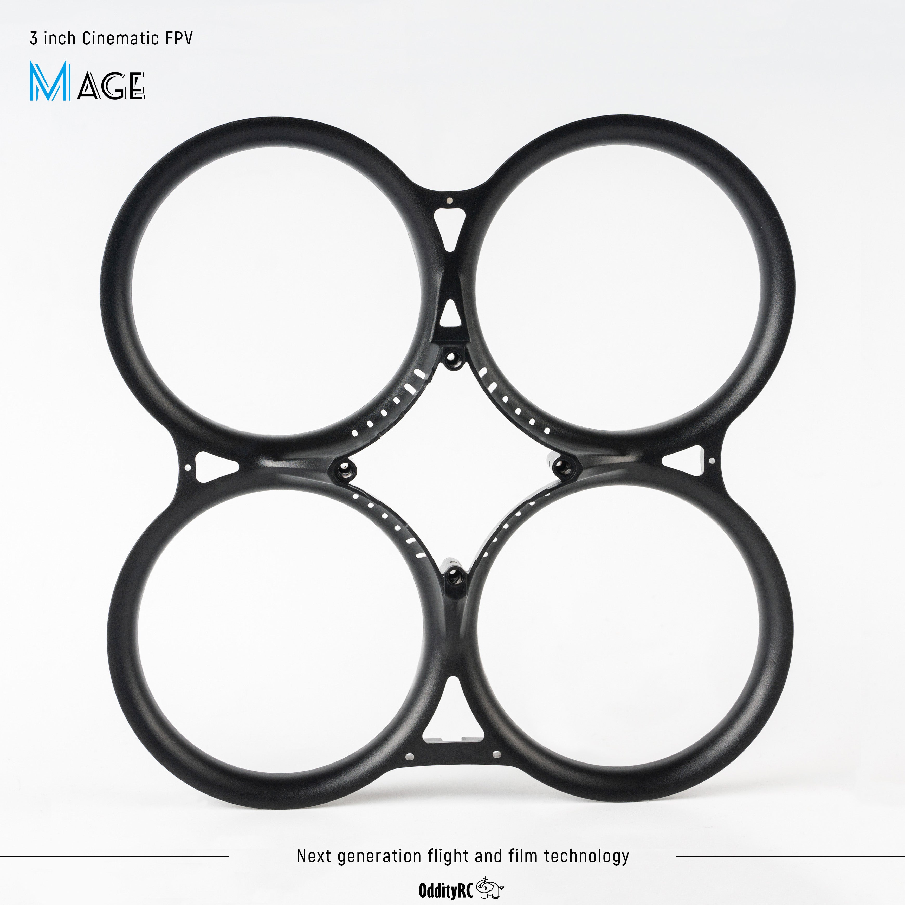 OddityRC Mage30 FPV cinewhoop aerodynamic prop guard